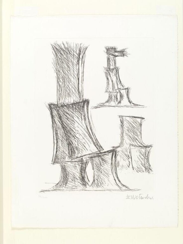 Standing Figure | Wotruba, Fritz | V&A Explore The Collections