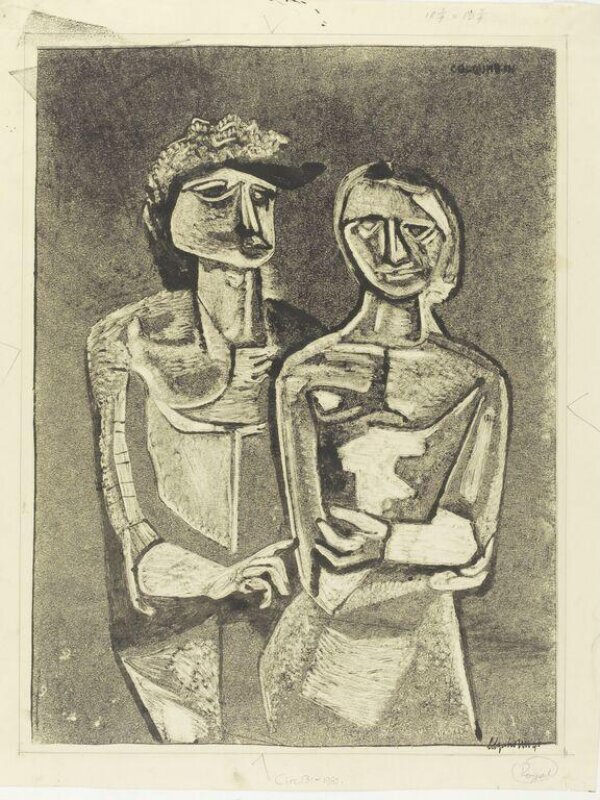Two Figures | Robert Colquhoun | V&A Explore The Collections