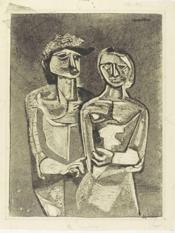 Two Figures | Robert Colquhoun | V&A Explore The Collections