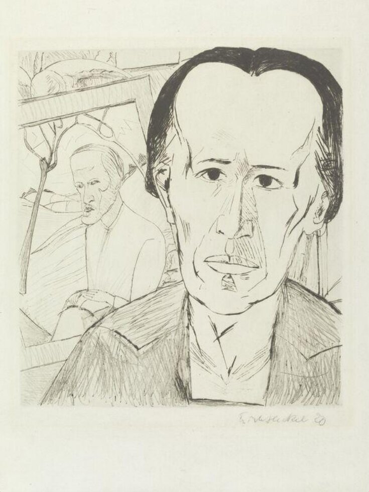Portrait of E.T | Erich Heckel | V&A Explore The Collections