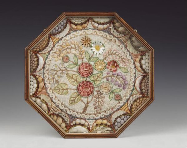 Shellwork panel | Unknown | V&A Explore The Collections