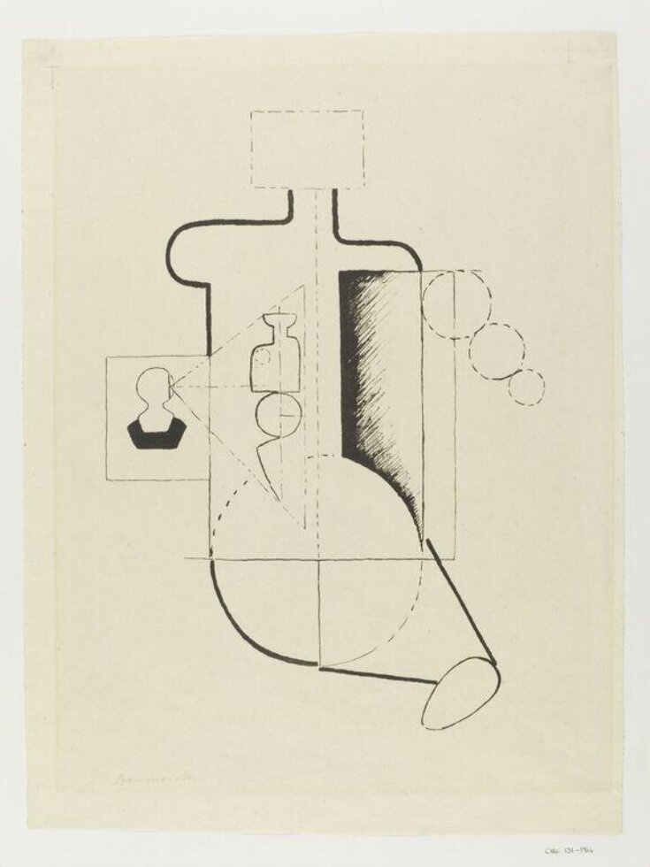 Seated Figure | Willi Baumeister | V&A Explore The Collections