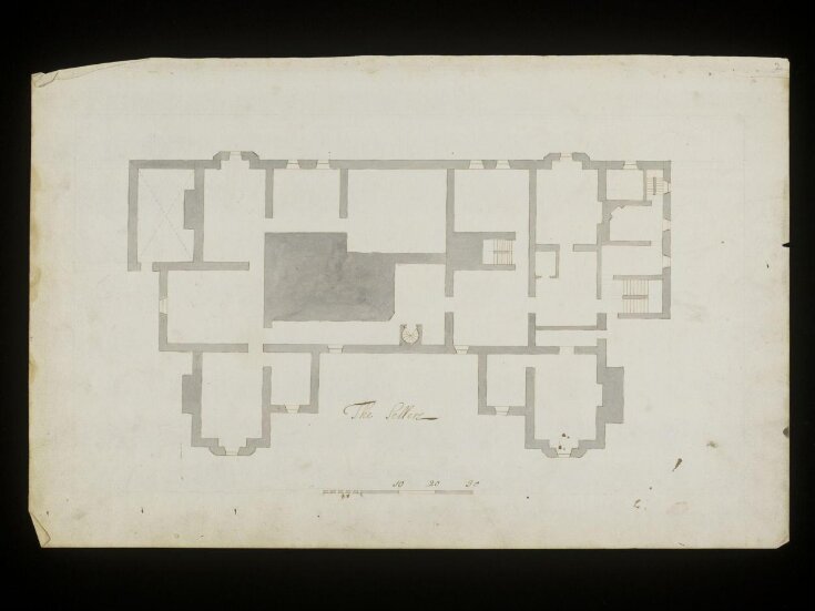Floor plan for Ham House | Unknown | V&A Explore The Collections