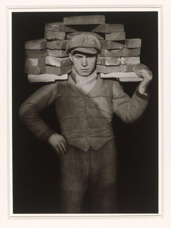 Bricklayer's mate, Cologne | Sander, August | V&A Explore The Collections