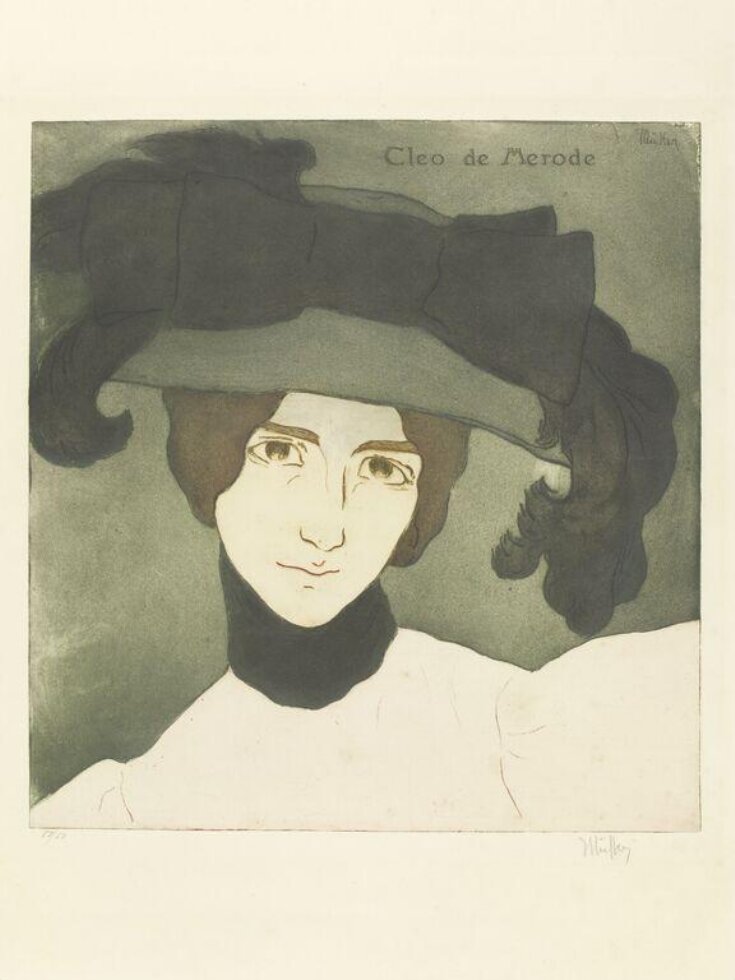 Portrait of Cléo de Mérode | Muller, Alfredo | V&A Explore The Collections