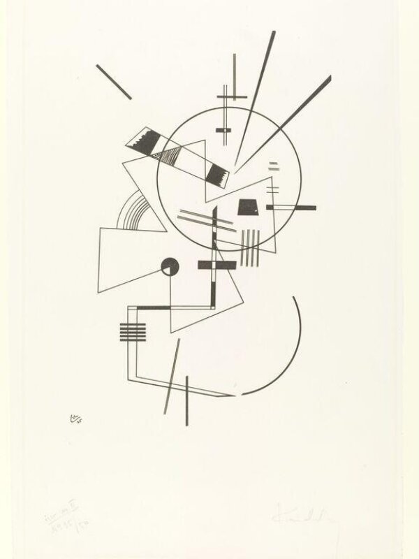 Abstract composition | Kandinsky, Wassily | V&A Explore The Collections