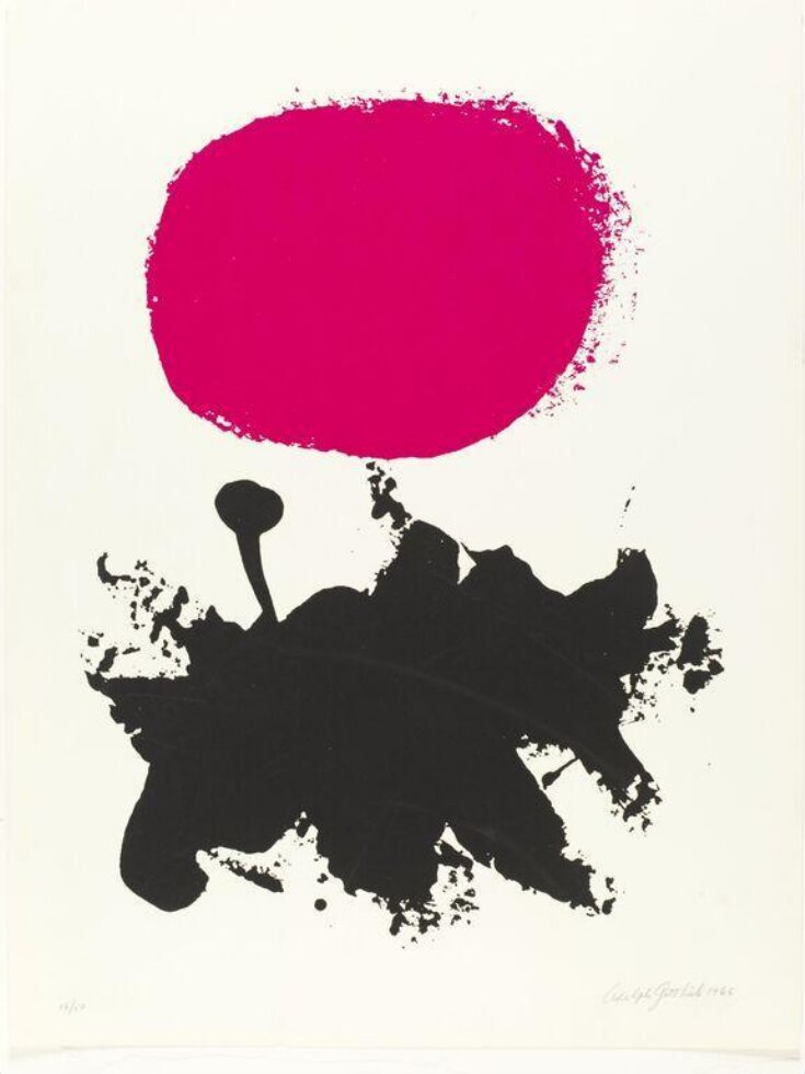 Magenta Disc | Gottlieb, Adolph | V&A Explore The Collections