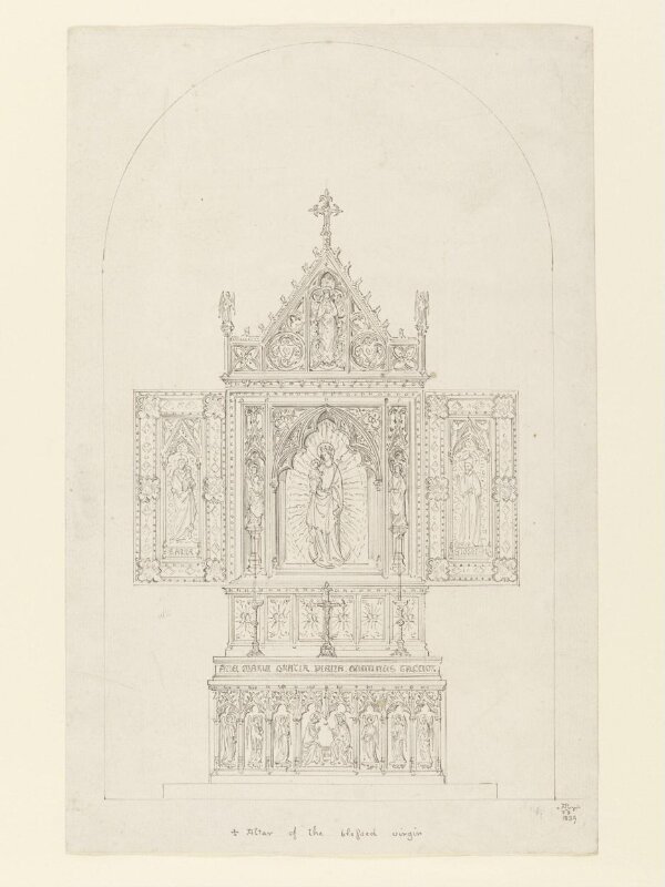 Drawing | A.W.N. Pugin | V&A Explore The Collections