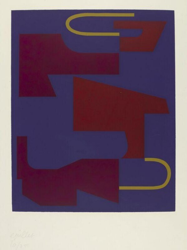 Abstract composition | René, Denise | Pillet, Edgard | V&A Explore The ...