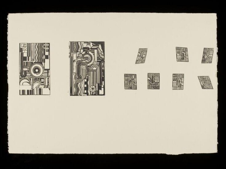 Printing proof Paolozzi 1977 | Paolozzi | V&A Explore The Collections