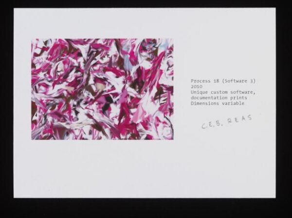 Process 18 (Software 3) | Casey Reas | V&A Explore The Collections