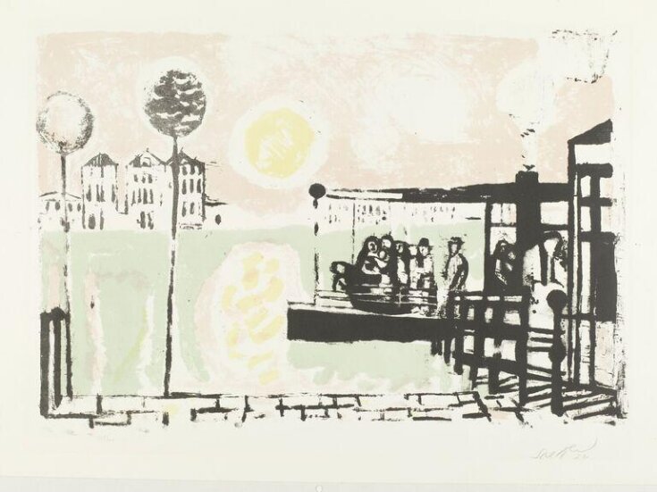 Il Vaporetto | Bruno Saetti | V&A Explore The Collections