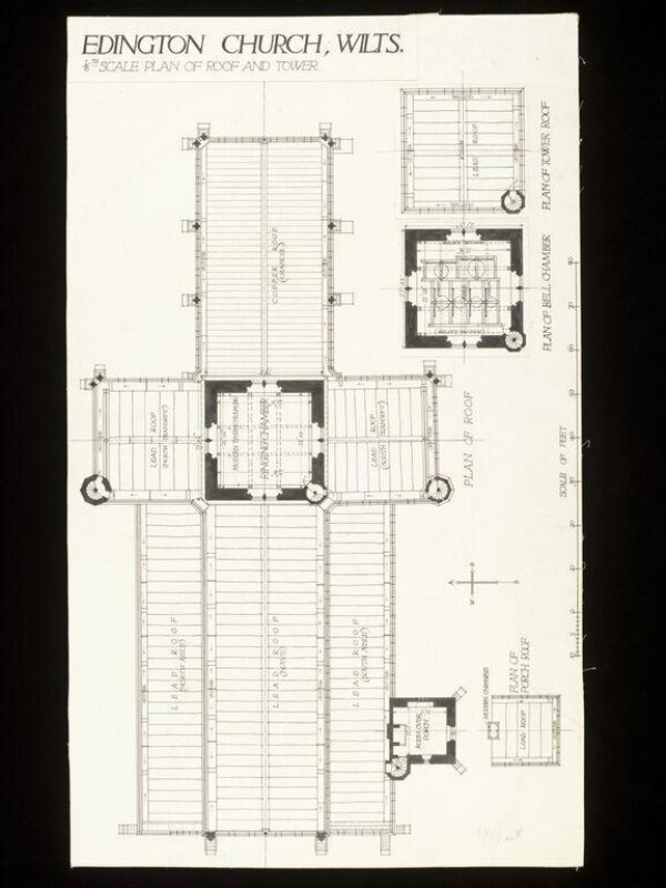Measured drawings of the Church of SS. Mary, Katherine and All Saints ...