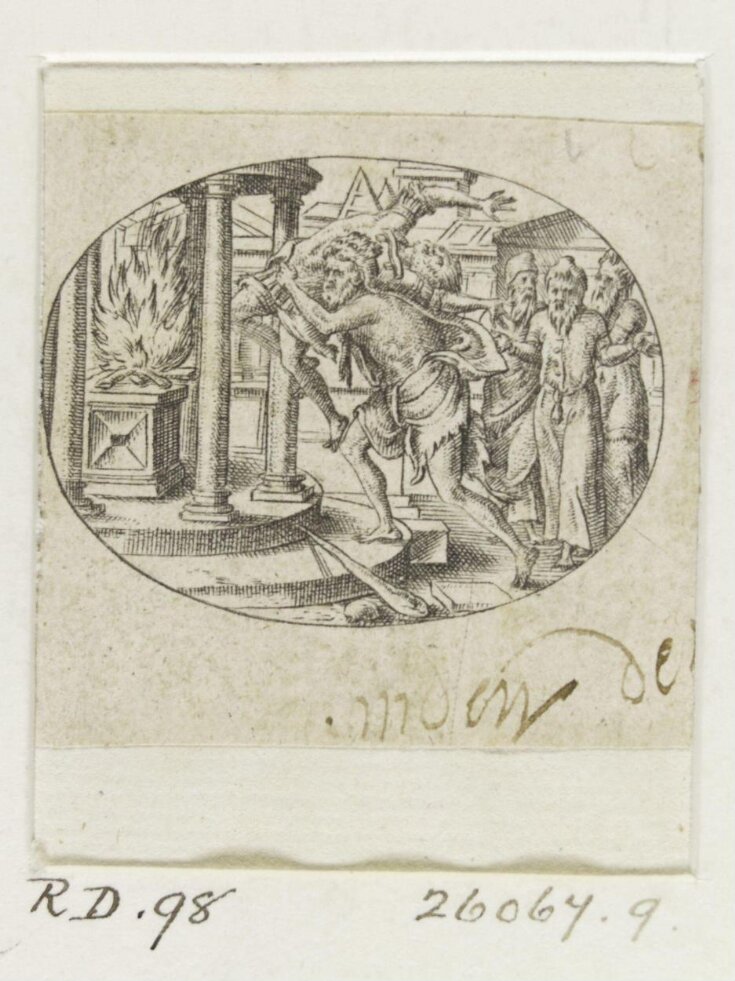 Hercule Sacrifiant Busiris | Etienne Delaune | V&A Explore The Collections