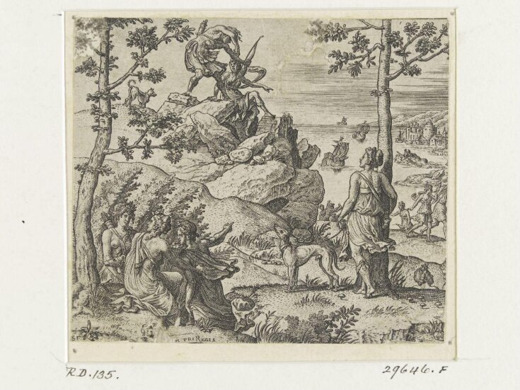 Orion Tué Par Apollon | Etienne Delaune | V&A Explore The Collections