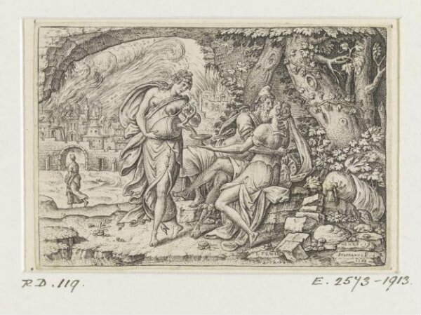 Loth et ses filles | Etienne Delaune | Luca Penni | V&A Explore The ...