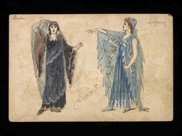 Wilhelm Pantomime Designs | Wilhelm | V&A Explore The Collections