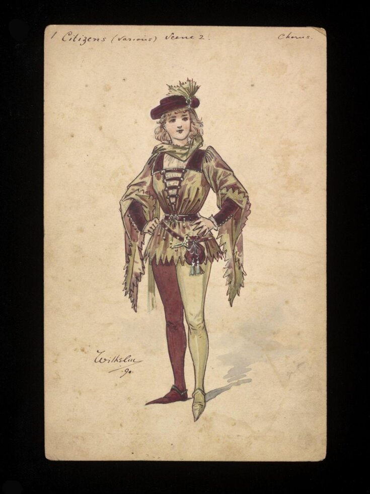 Wilhelm Pantomime Designs | Wilhelm | V&A Explore The Collections