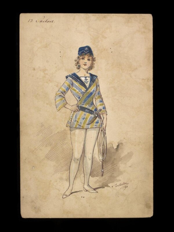 Wilhelm Pantomime Designs | Wilhelm | V&A Explore The Collections