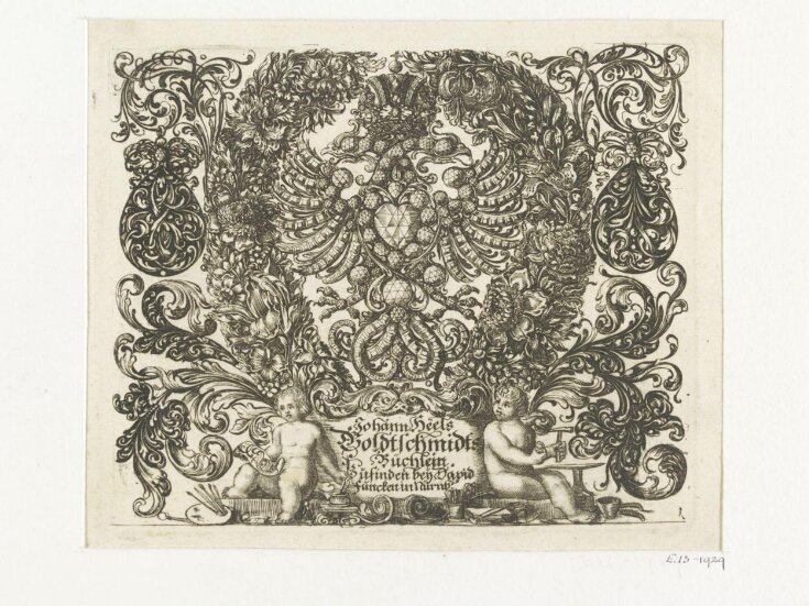 Goldsmidts-Buchlein | David Funck | Johann Heel | V&A Explore The ...