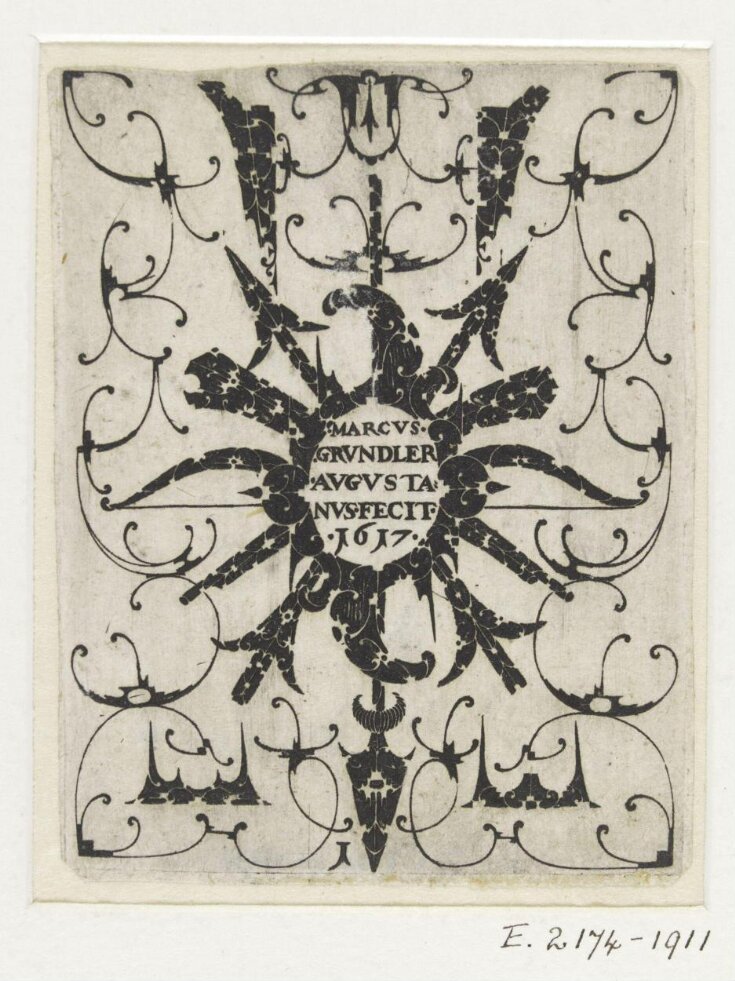 Marcus Grundler Augustanus Fecit 1617 | Marcus Grundler | V&A Explore ...