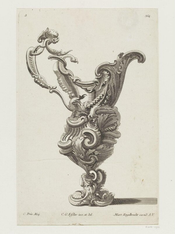 Metalwork Design | Martin Engelbrecht | Caspar Gottlieb Eisler | V&A ...