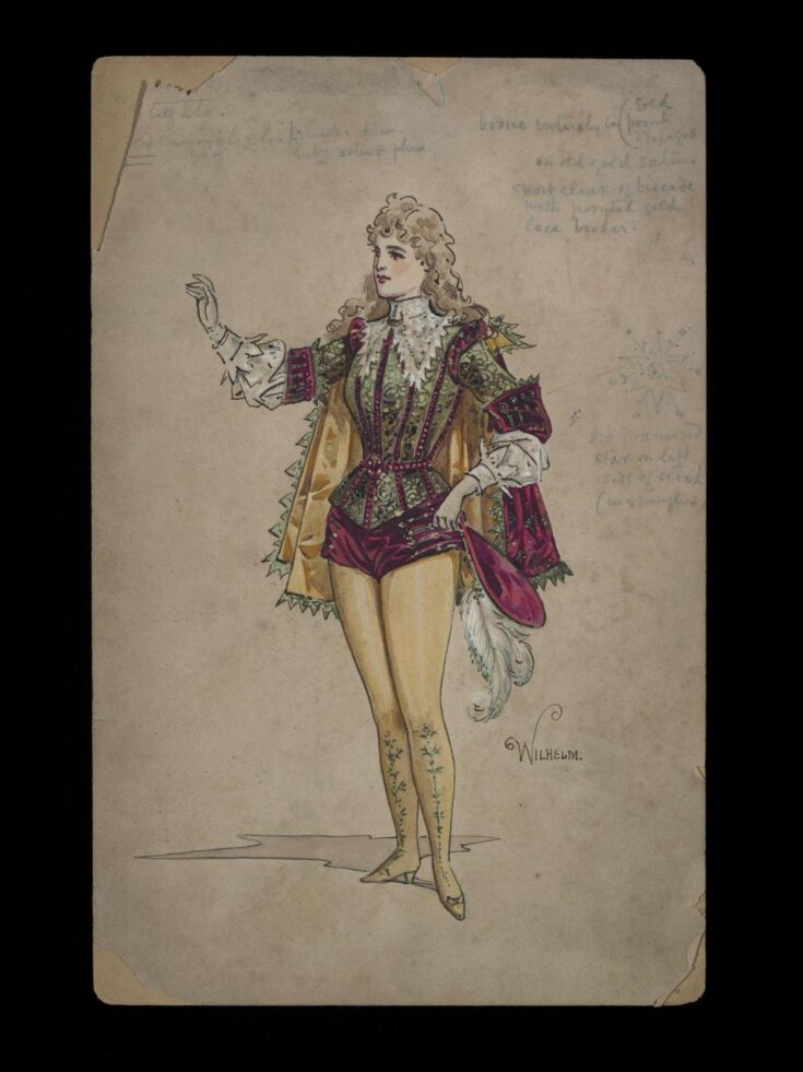 Wilhelm Pantomime Designs | Wilhelm | V&A Explore The Collections