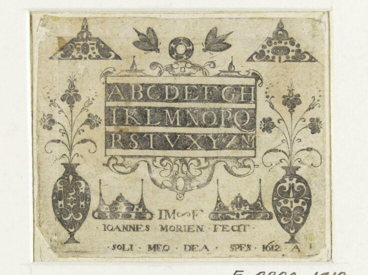 Print | Morien, Jean | V&A Explore The Collections