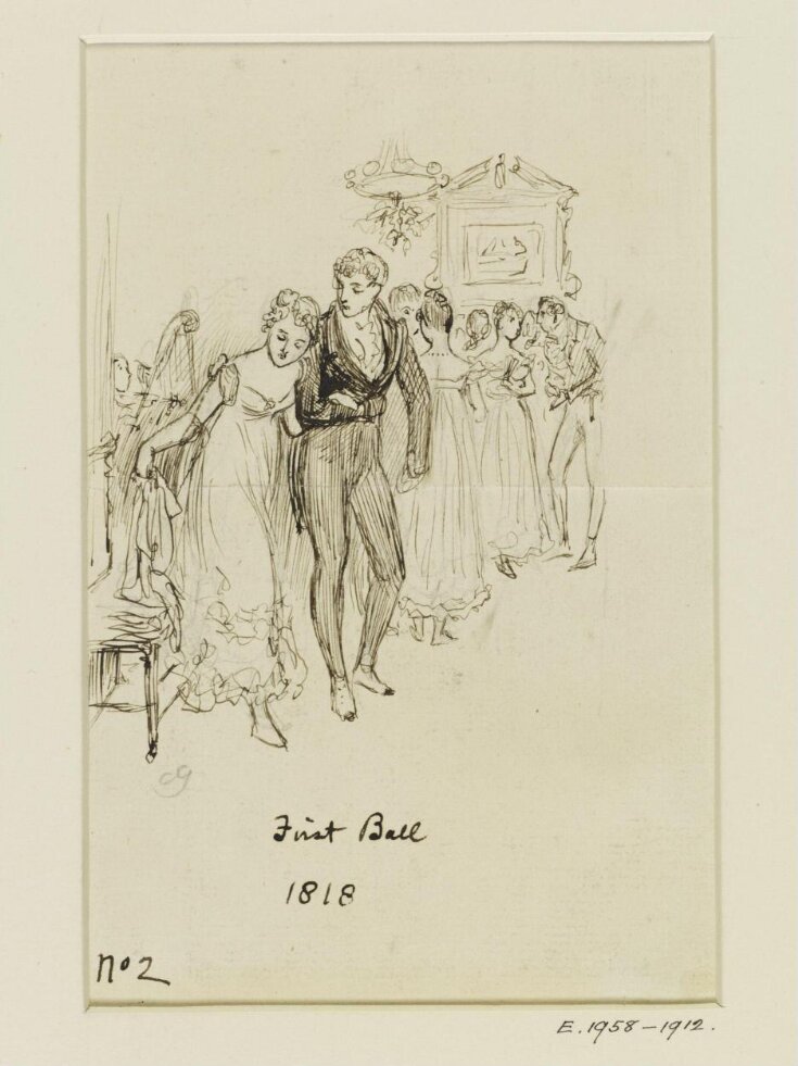 The First Ball, 1818 | Green | V&A Explore The Collections