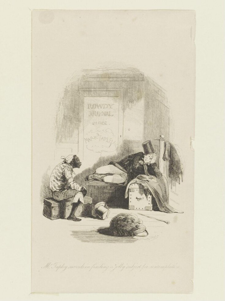 Mr Tapley succeeds in finding a "jolly" subject for contemplation ...