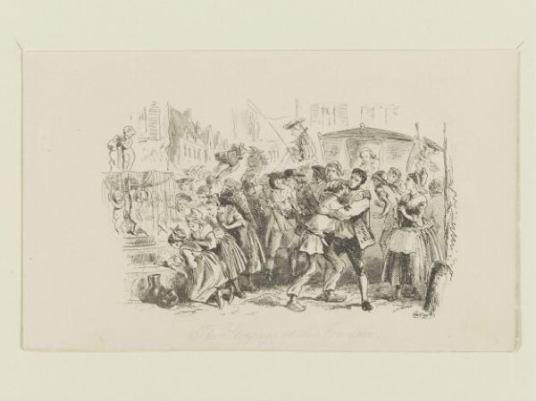 Mr Striver at Tellson's Bank | Hablot Knight Browne | Hablot Knight ...