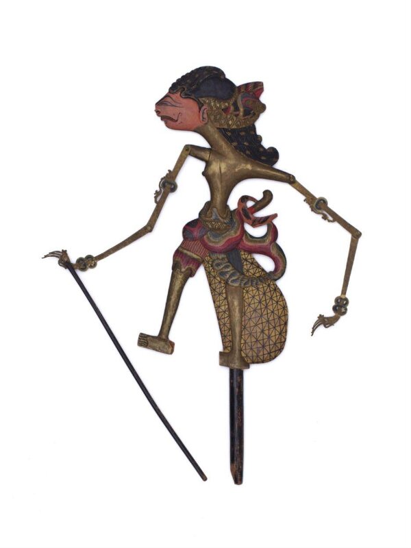 Javanese shadow puppet, possibly representing Arjuna. | Unknown | V&A ...