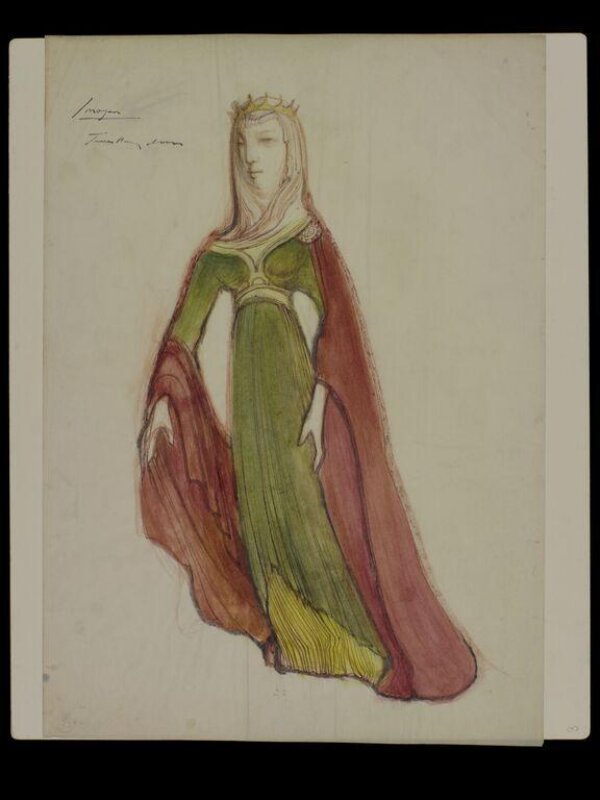 Costume design for Cymbeline | Hurry, Leslie | V&A Explore The Collections