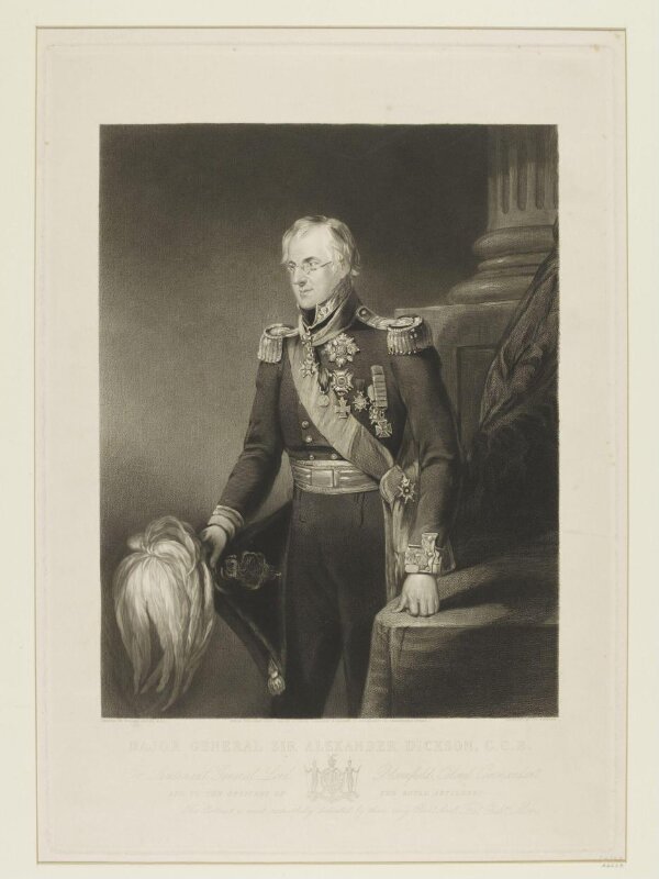Major General Sir Alexander Dickson, G.C.B | Salter, William | Moon ...