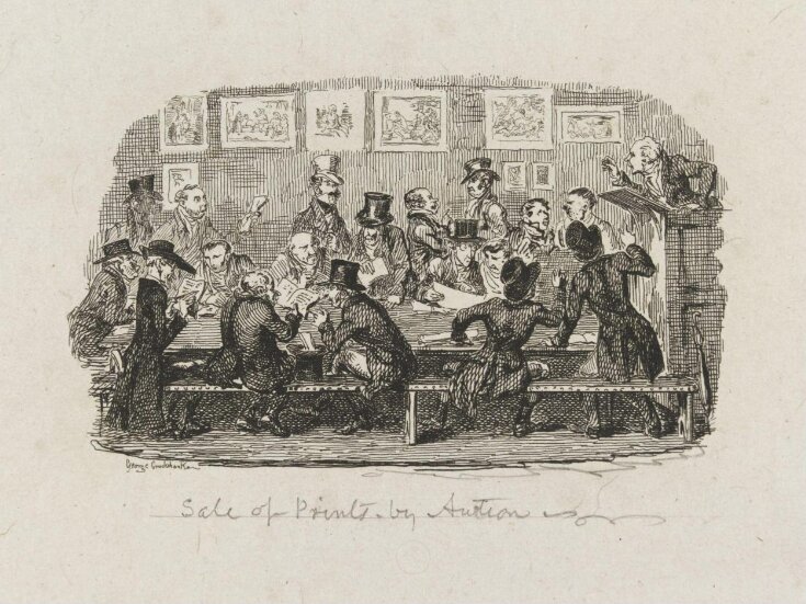 Sale of Prints by Auction | Cruikshank, George | V&A Explore The ...