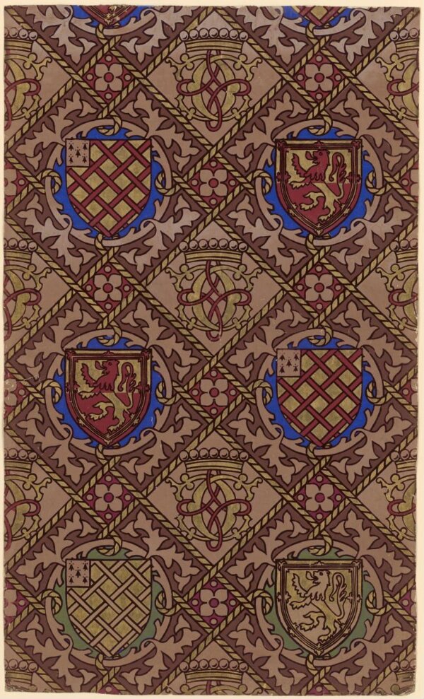 Wallpaper | A.W.N. Pugin | V&A Explore The Collections
