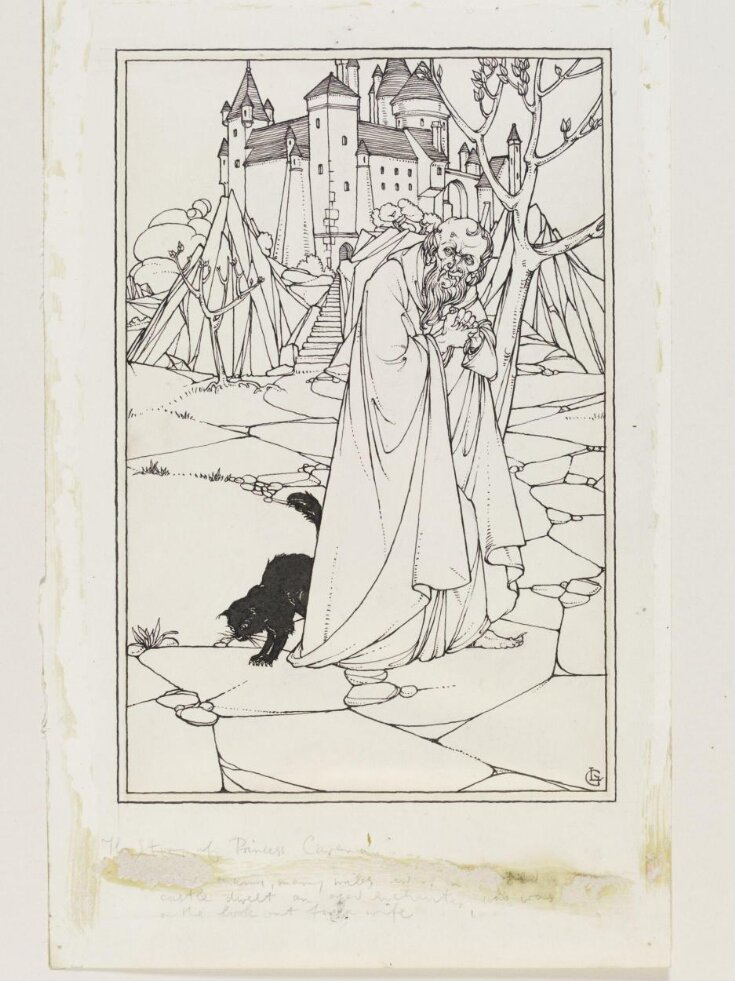 Illustration to 'The Story of Princess Carena' | Ledward, Gilbert | V&A ...