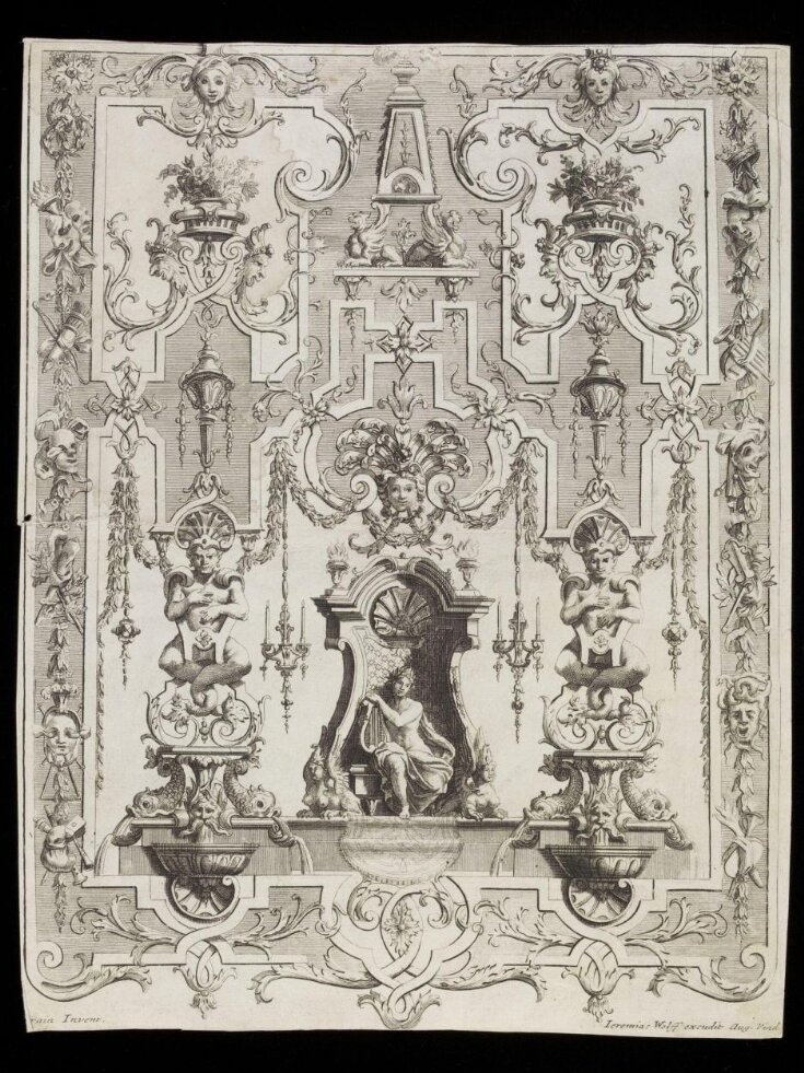 Etching | Jeremias Wolff | Jean Bérain I | V&A Explore The Collections