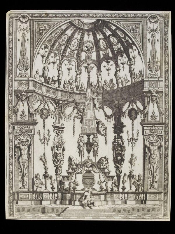 Etching | Jean Bérain I | Gérard Jean-Baptiste Scotin | Jean Bérain I ...