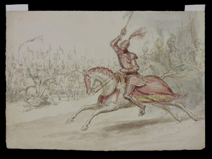 King Arthur and the Knights of the Round Table | Pocock, Isaac | V&A ...