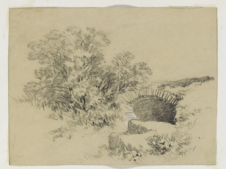 Drawing in album of 51 drawings and watercolours by James Duffield ...