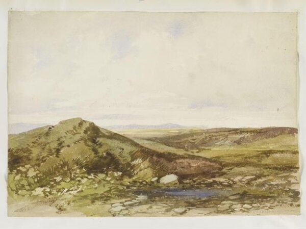 Watercolour in album of 51 drawings and watercolours by James Duffield ...