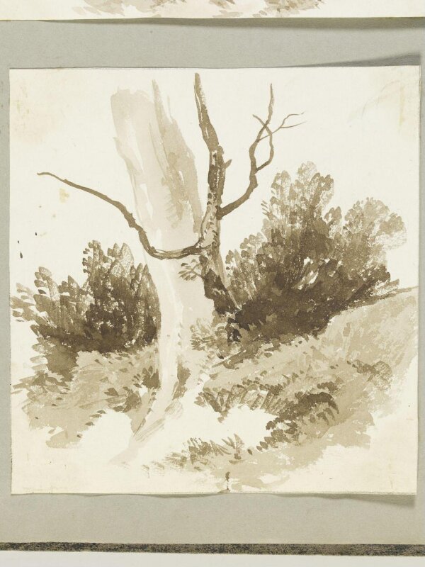 Drawing in album of 51 drawings and watercolours by James Duffield ...