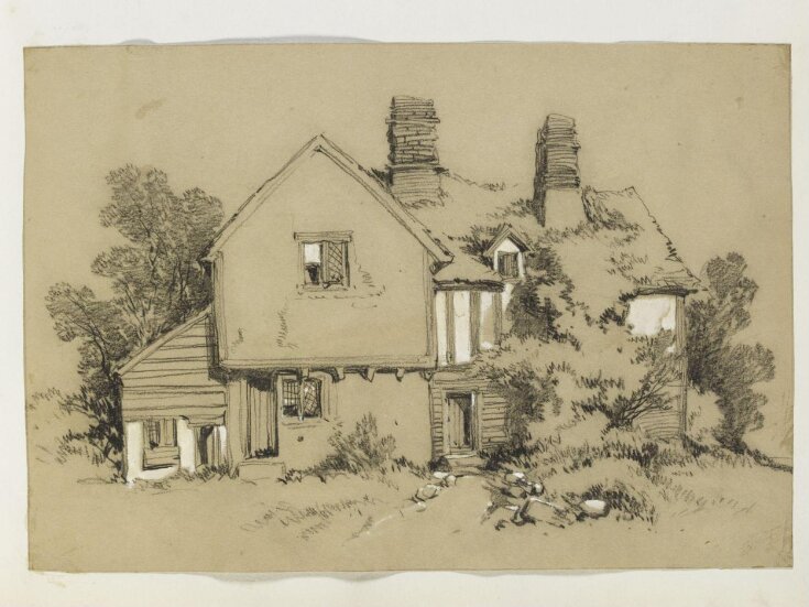 Drawing in album of 51 drawings and watercolours by James Duffield ...