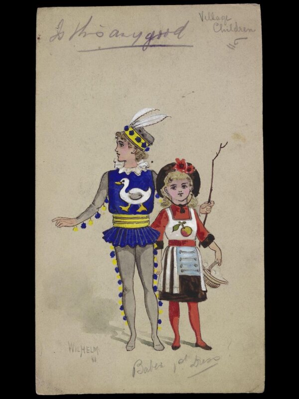 Costume Design | Wilhelm, William John Charles Pitcher (RI) | V&A ...