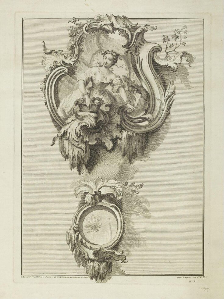 Print | Joseph Wagner | S. M Cesarea | Gottfried Bernhard Göz | V&A ...