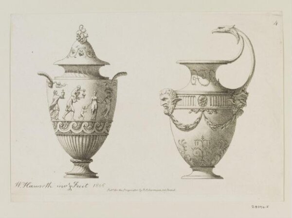 A New Book of Vases | Rudolf Ackermann | W Haworth | W Haworth ...