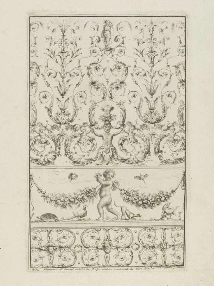 Ornati Presi da Graffiti e Pitture antiche Esestenti in Firenze ...