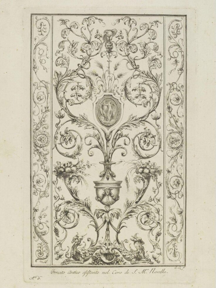 Ornati Presi da Graffiti e Pitture antiche Esestenti in Firenze ...