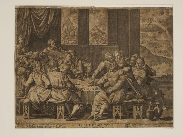 The Coming of the Son of Man | Sadeler, Jan I | V&A Explore The Collections